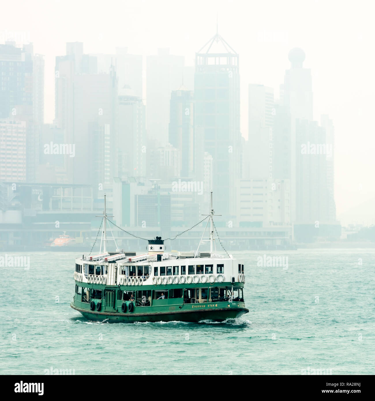 Hong kong star ferry green hi-res stock photography and images - Alamy