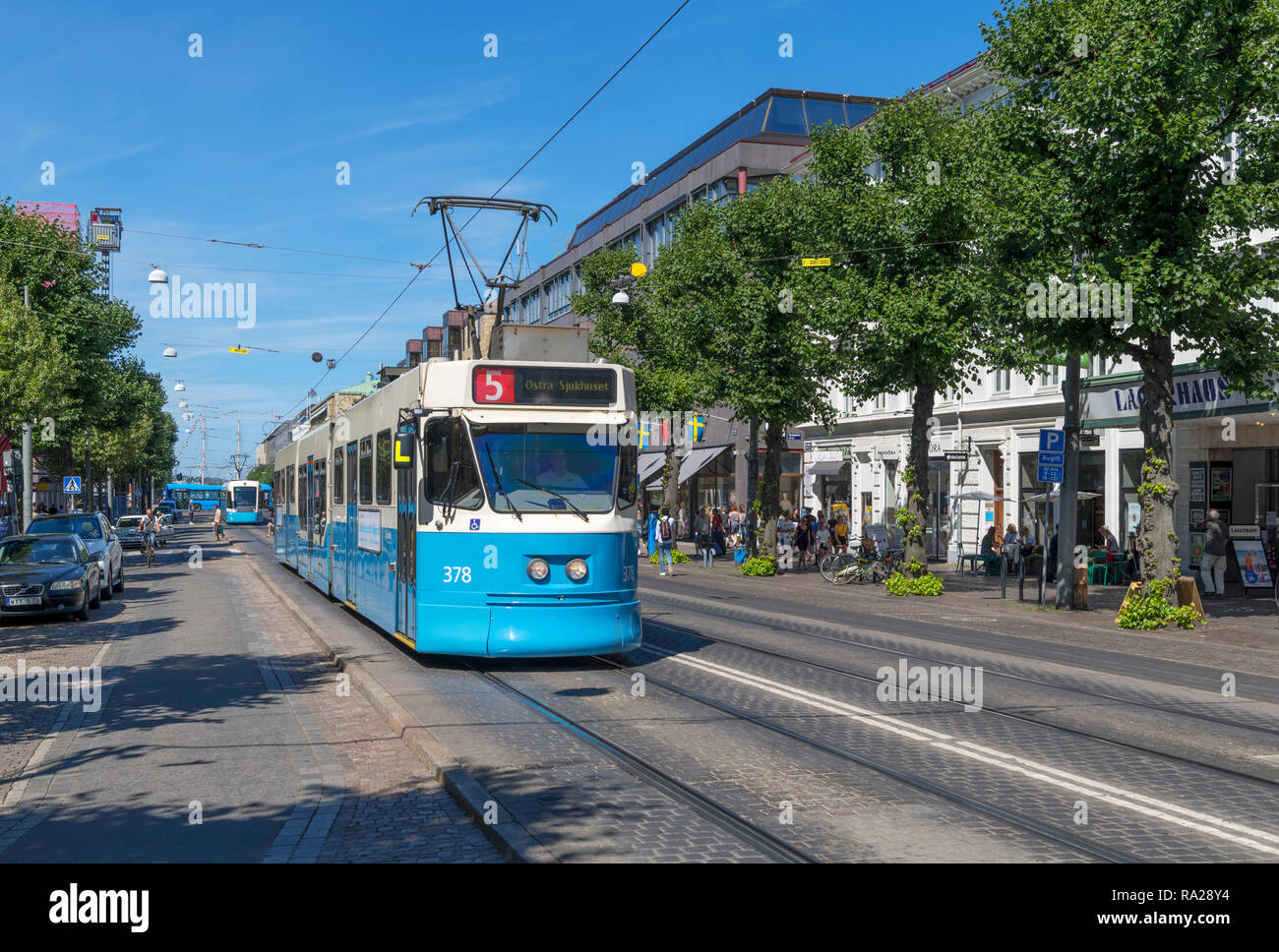 Swedish tram trams hi-res stock photography and images - Alamy