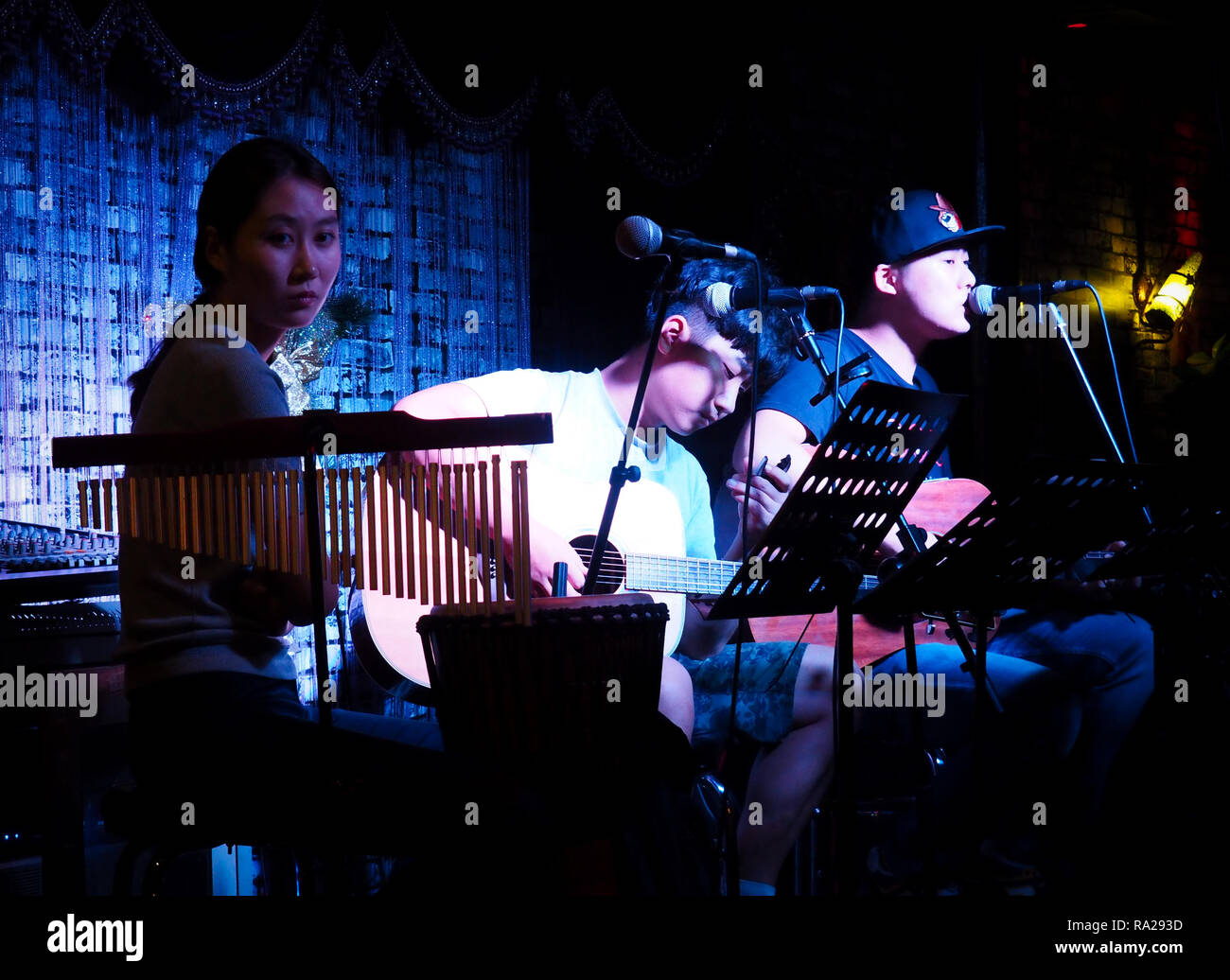 Candid portraits of musicians in Beijing, China Stock Photo - Alamy