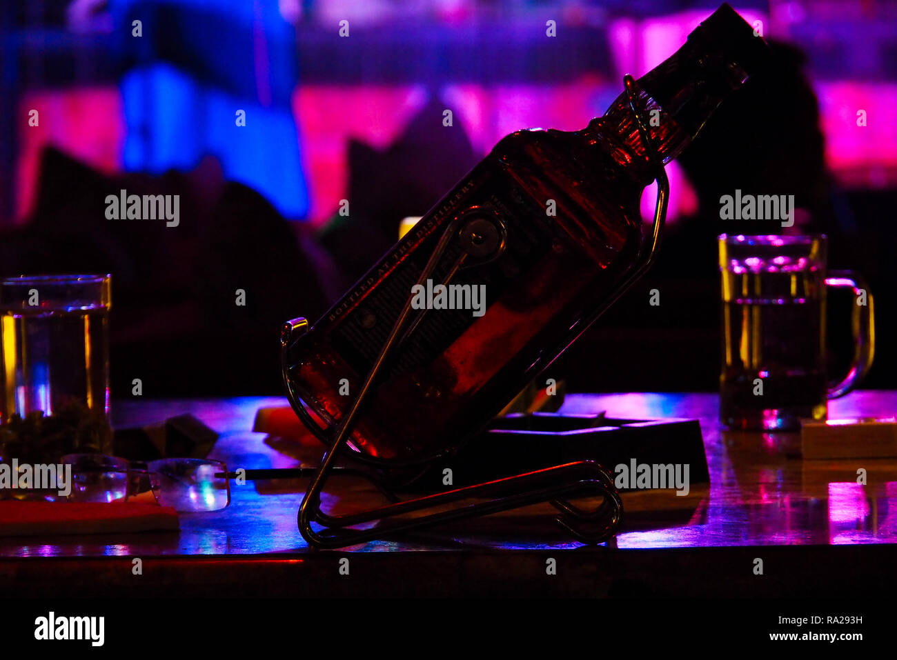 Still life photography - bar scene Stock Photo - Alamy