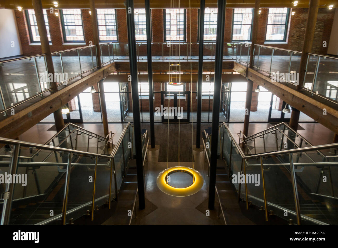 Bates Mill Complex Lewiston Maine Stock Photo - Alamy