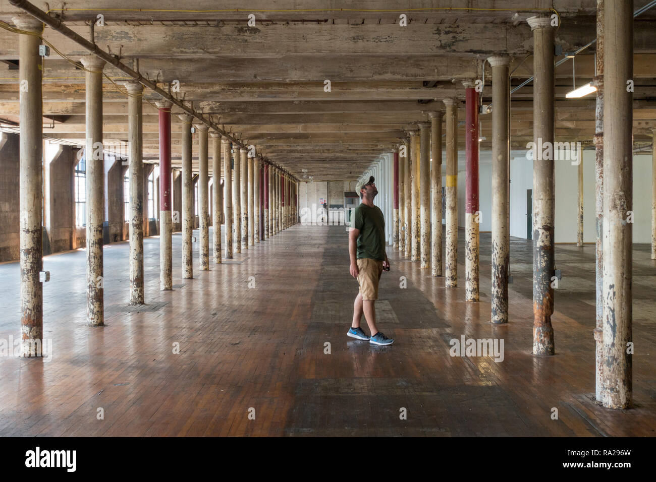 Bates Mill Complex Lewiston Maine Stock Photo - Alamy