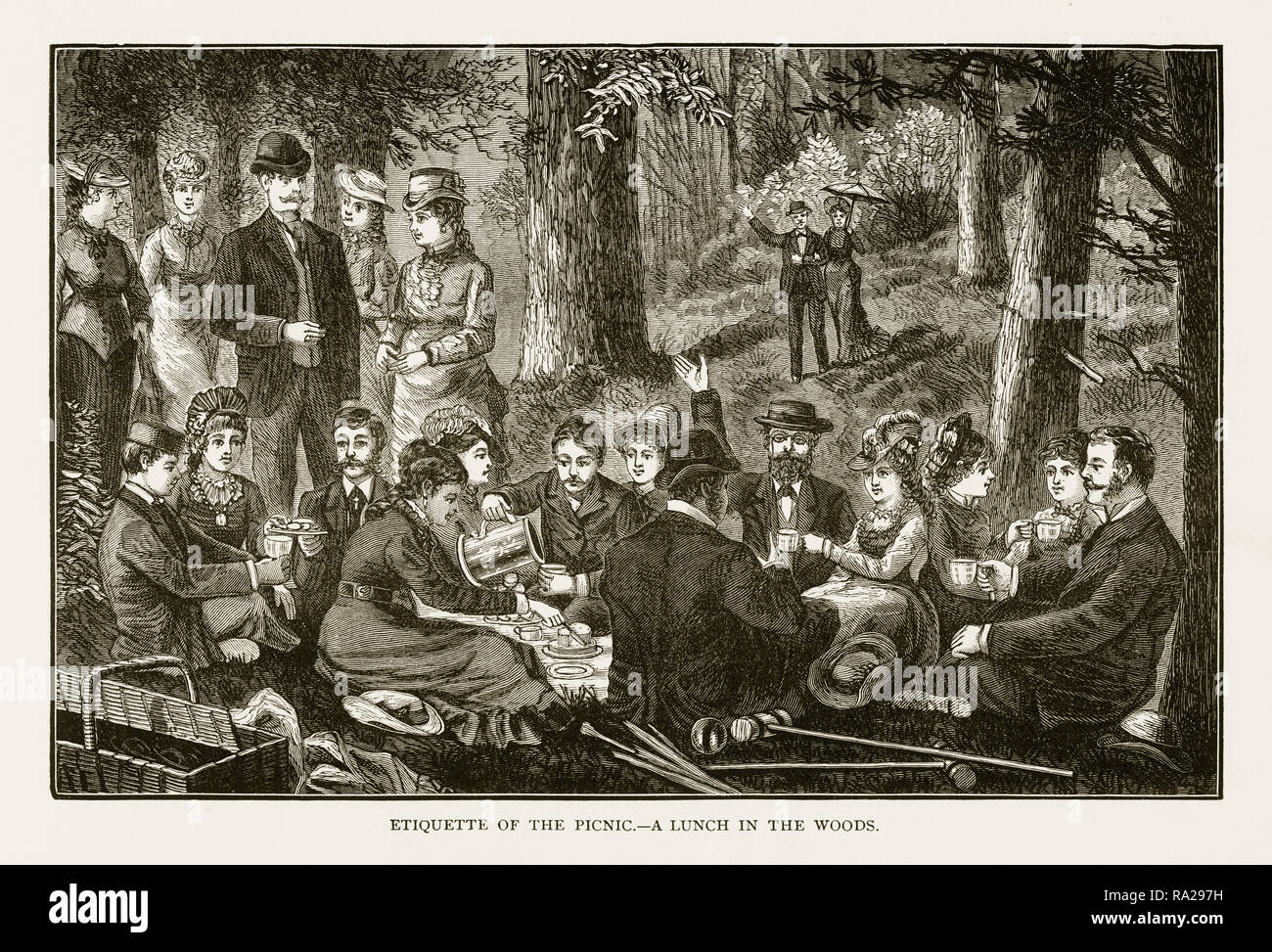 Victorian illustration laughing hi-res stock photography and images - Alamy