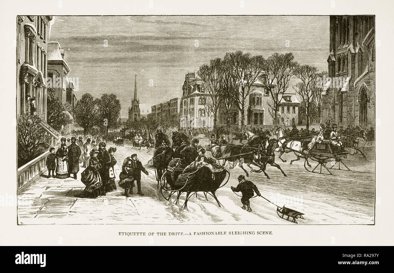 Victorian mansion snow hi-res stock photography and images - Alamy