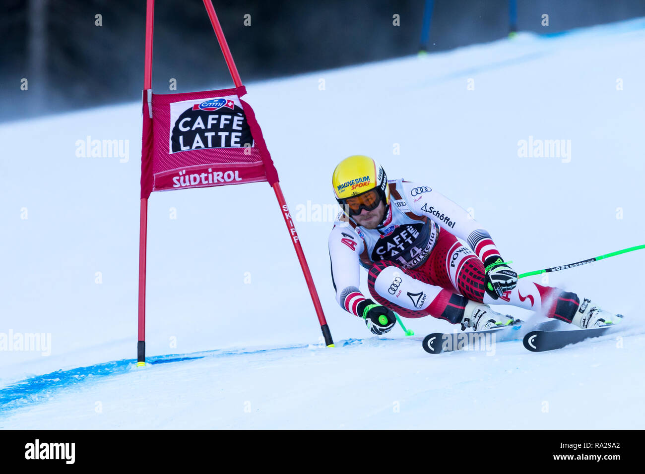 Val Gardena, Italy 14 December 2018. WALDER Christian (Aut) competing in the Audi Fis Alpine ...