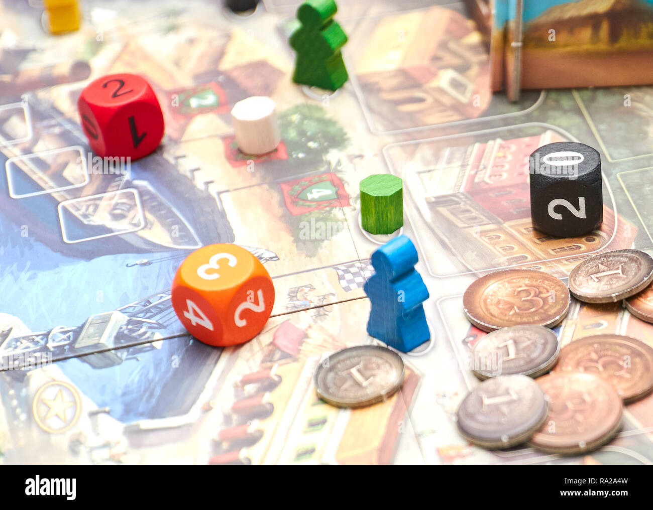 Monopoly board house on white hi-res stock photography and images - Alamy