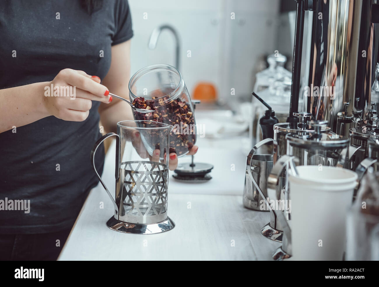 Traditional tea maker hi-res stock photography and images - Alamy