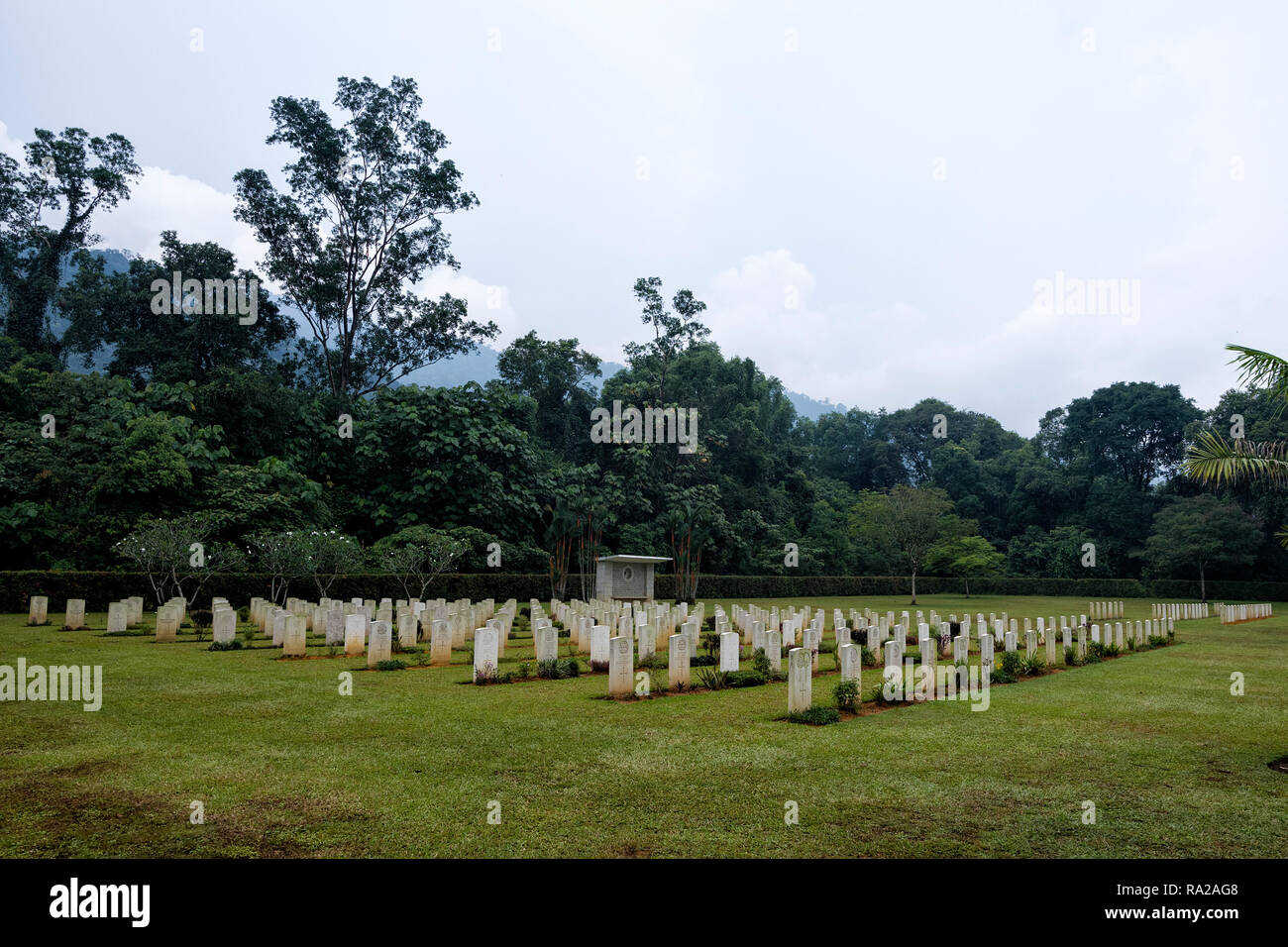 Taiping, Malaysia - 22 Jun, 2018: The Taiping War Cemetery, Taiping ...