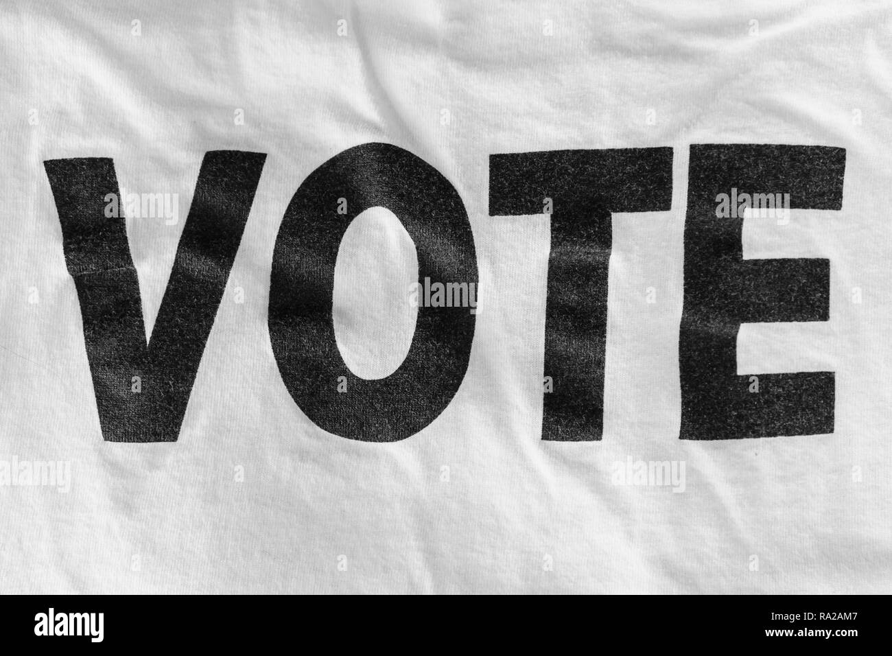 No voting here usa Black and White Stock Photos & Images - Alamy