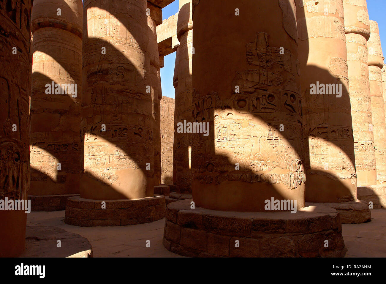 The hypostyle hall at karnak hi-res stock photography and images - Alamy