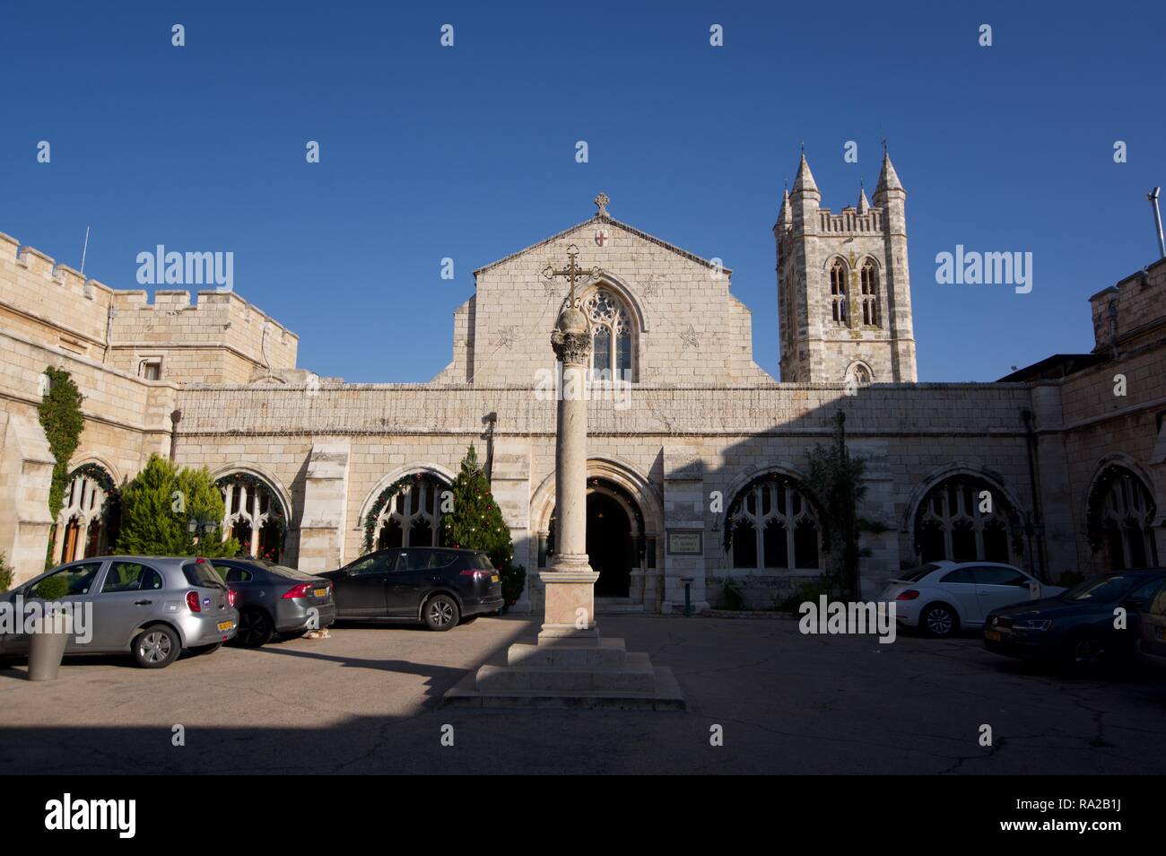 Saint george's cathedral jerusalem hi-res stock photography and images ...