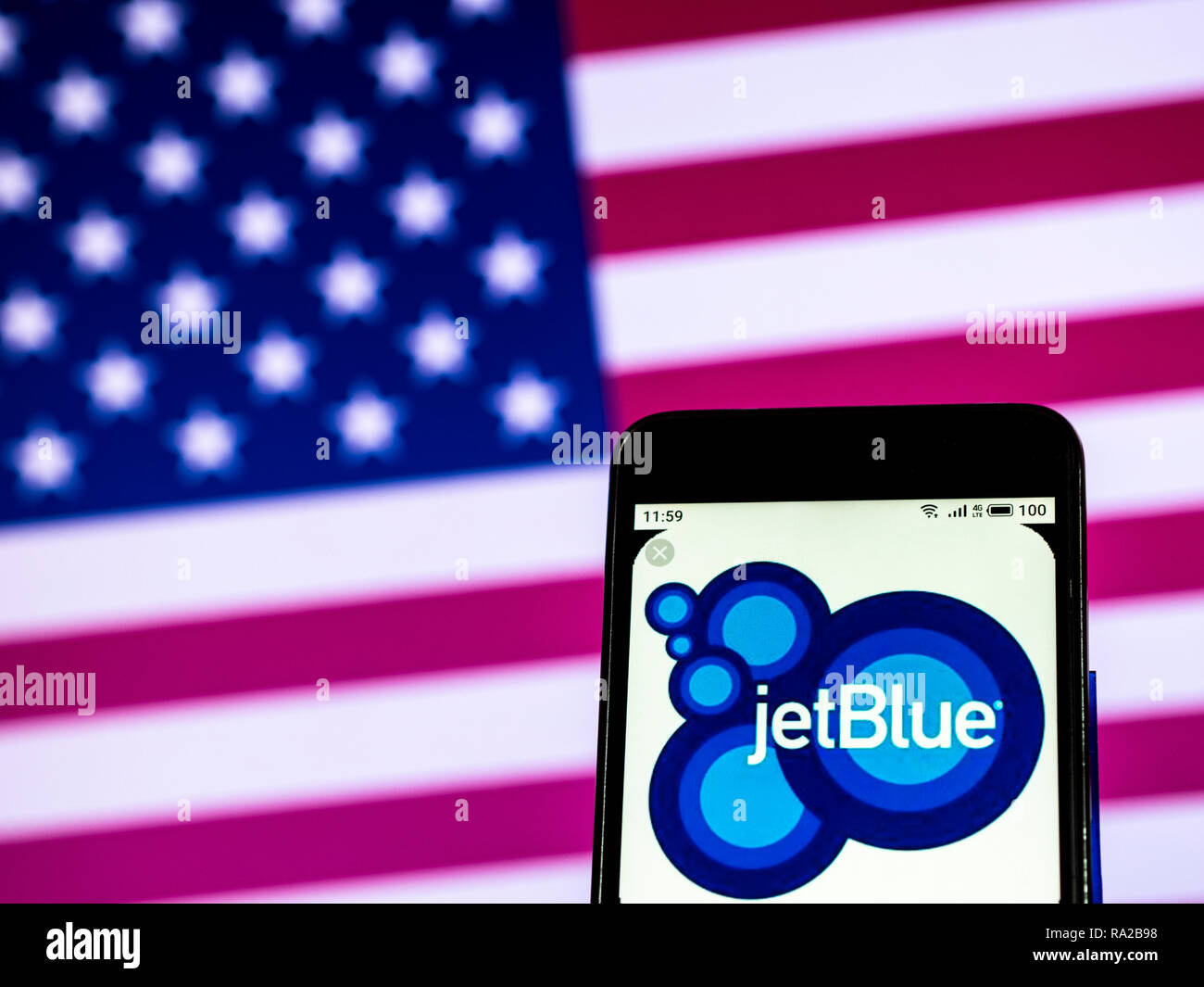 Jetblue logo hi-res stock photography and images - Alamy