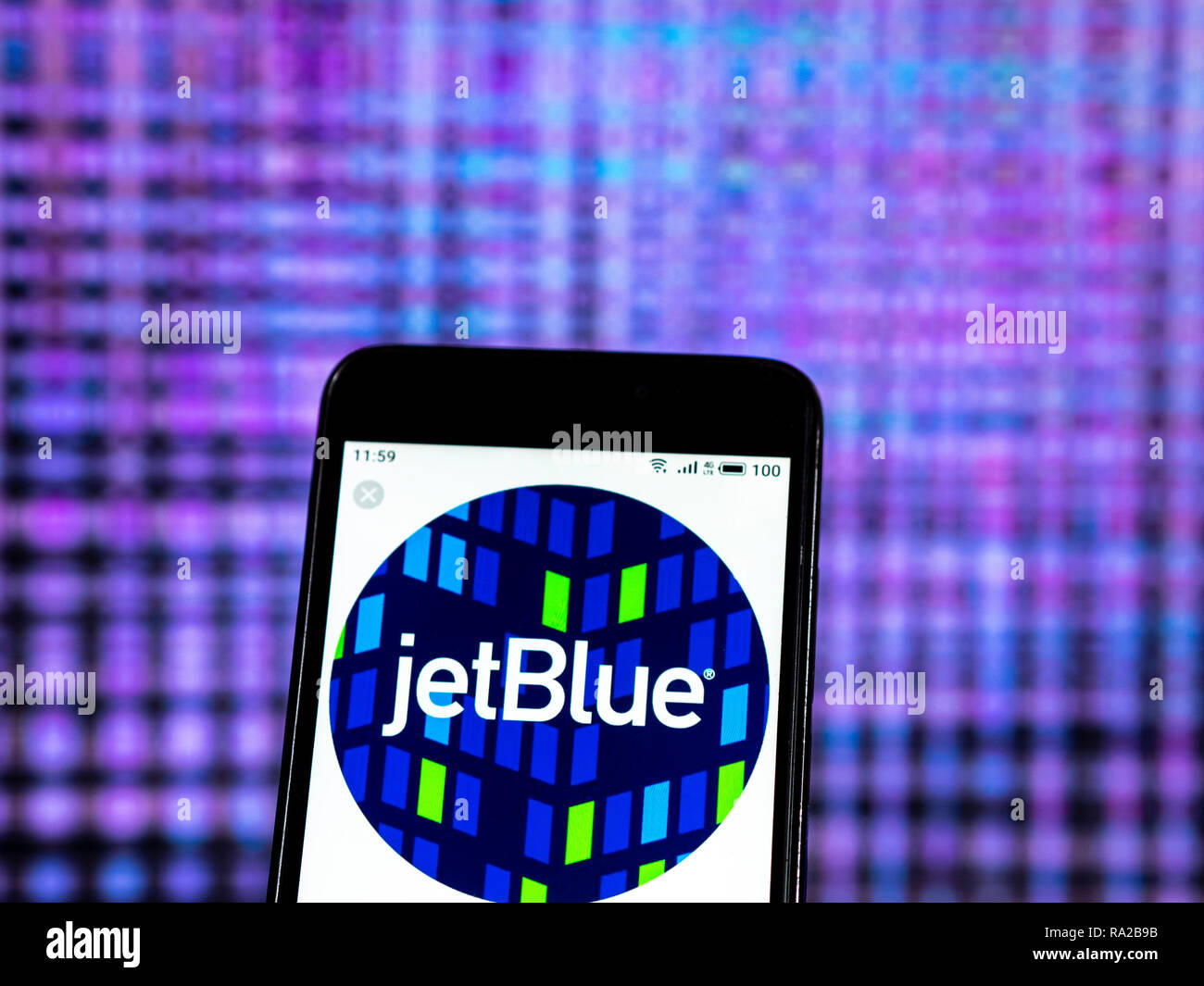 Logo jetblue hi-res stock photography and images - Alamy