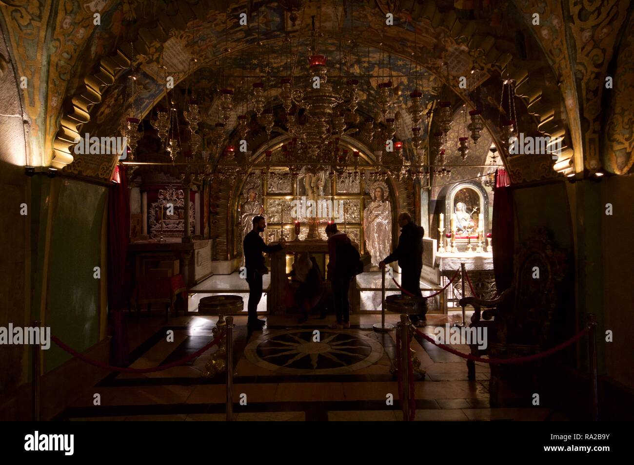 The site of the crucifixion of Christ, Jerusalem Stock Photo - Alamy