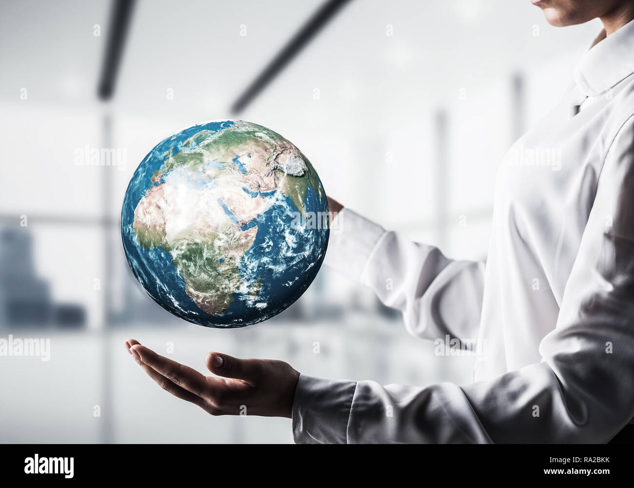 Global business, environment protection concepts Stock Photo - Alamy