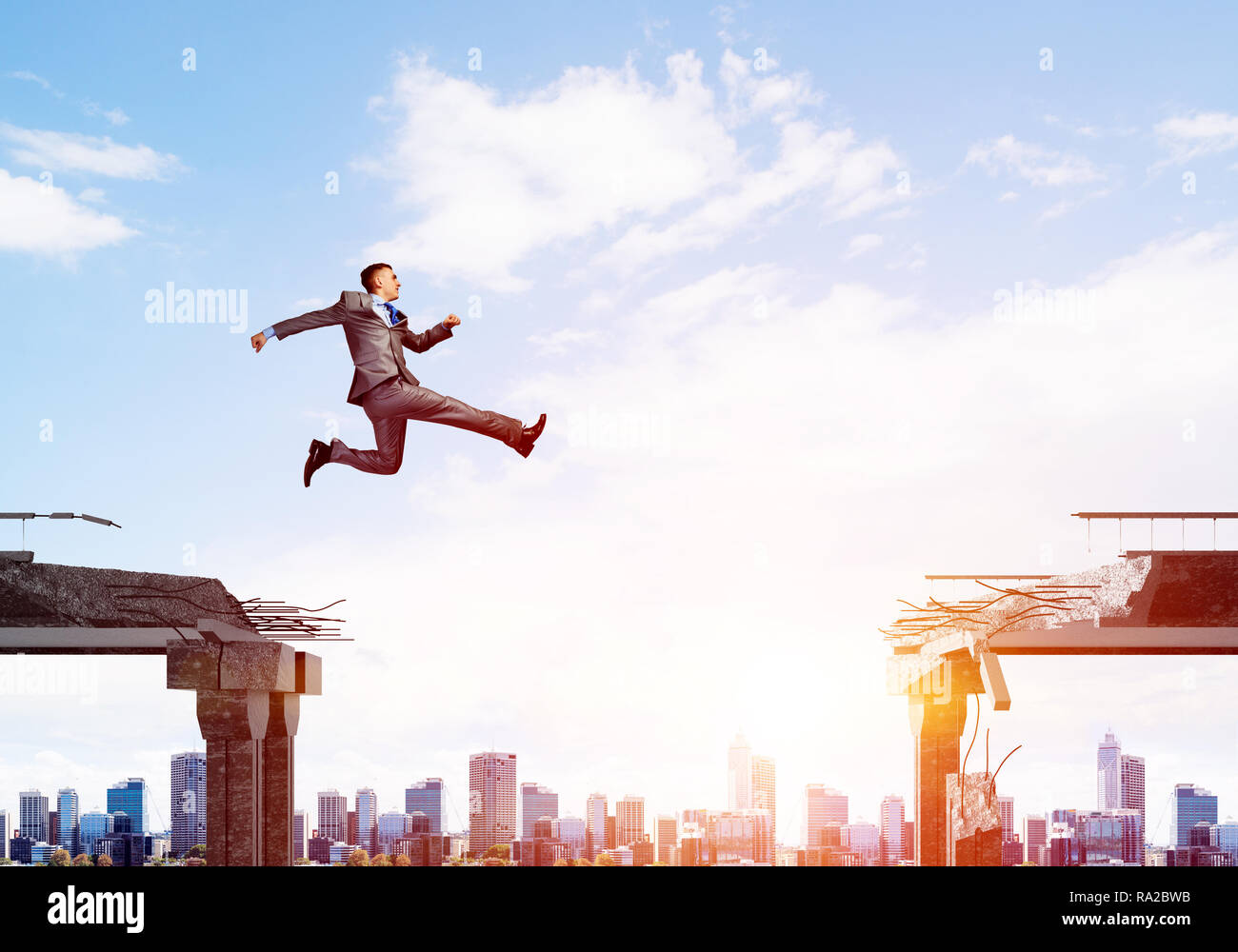 Problem and difficulties overcoming concept Stock Photo - Alamy