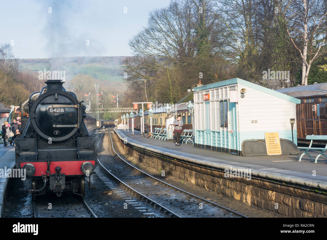 Grosmont station hi-res stock photography and images - Alamy