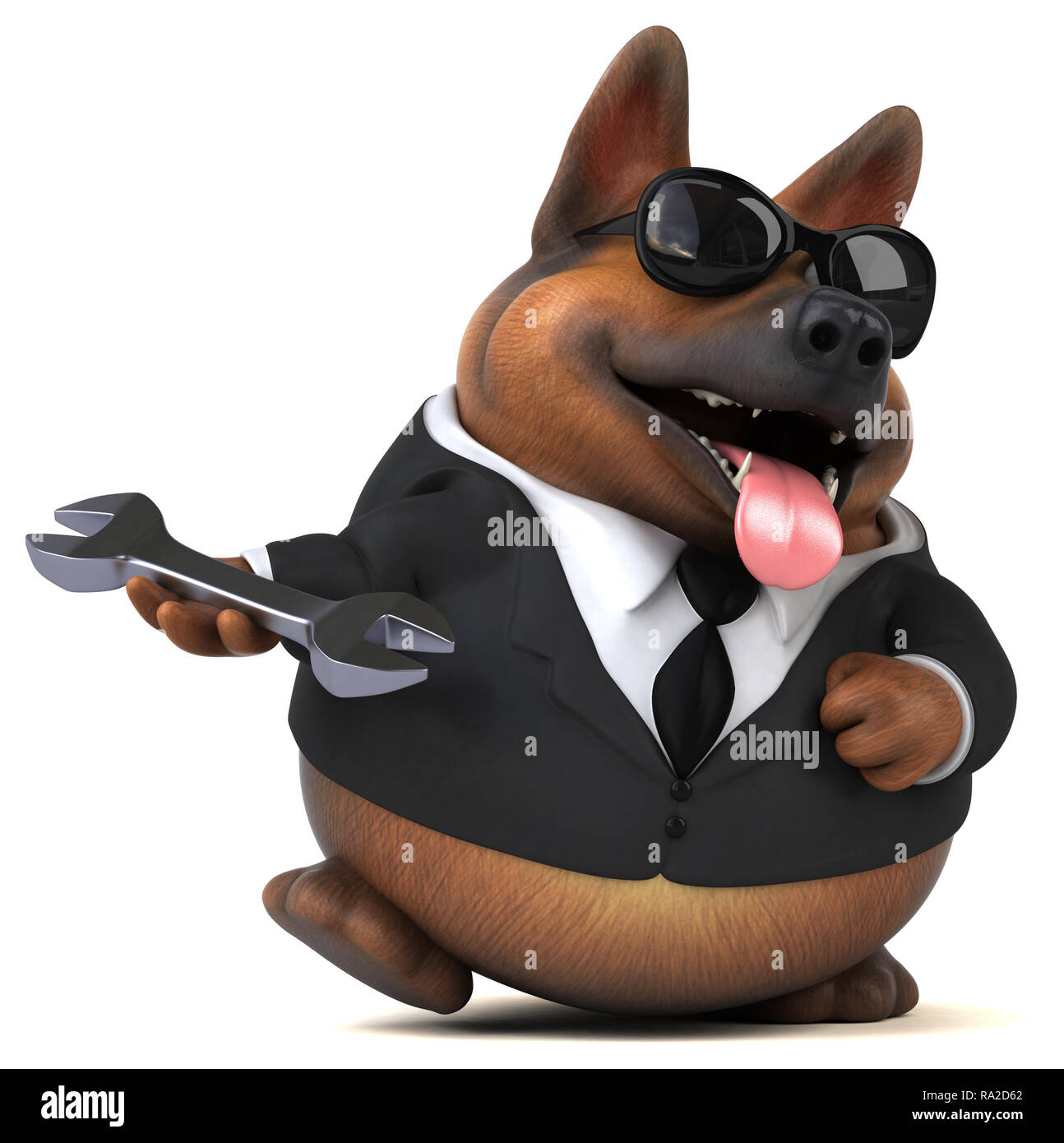 German shepherd dog work Cut Out Stock Images & Pictures - Alamy