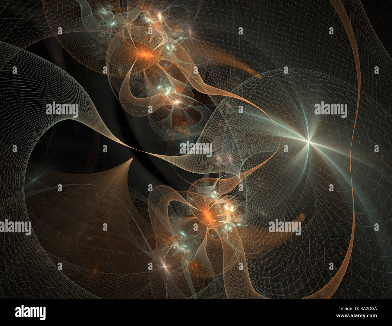 The Relativity Theory Concept showing a black hole or wormhole with ...