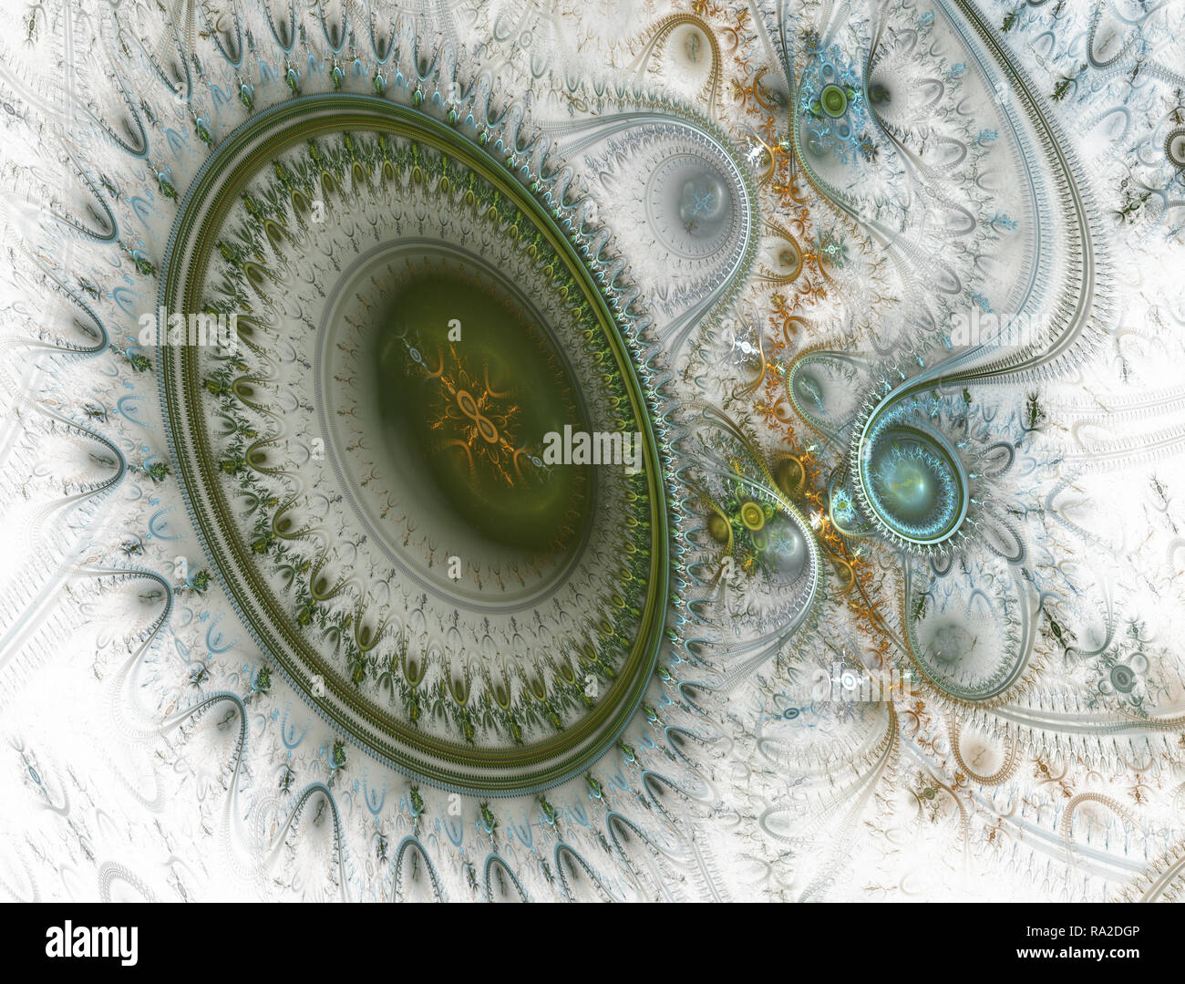 Time travel machine. Surreal steampunk technology Stock Photo - Alamy