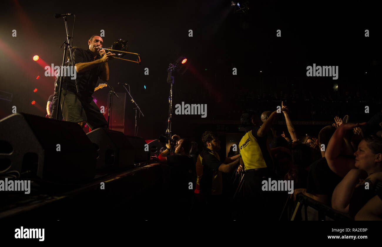 Less Than Jake live at O2 ritz Manchester november 2018 Stock Photo - Alamy