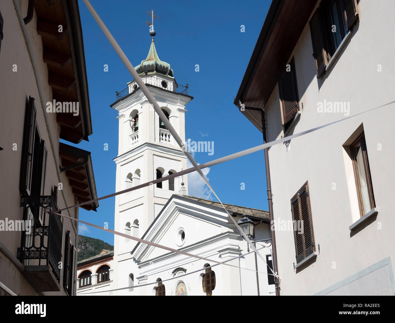 Susa, Turin, Piedmont, Italy: historic church known as Chiesa del Ponte ...