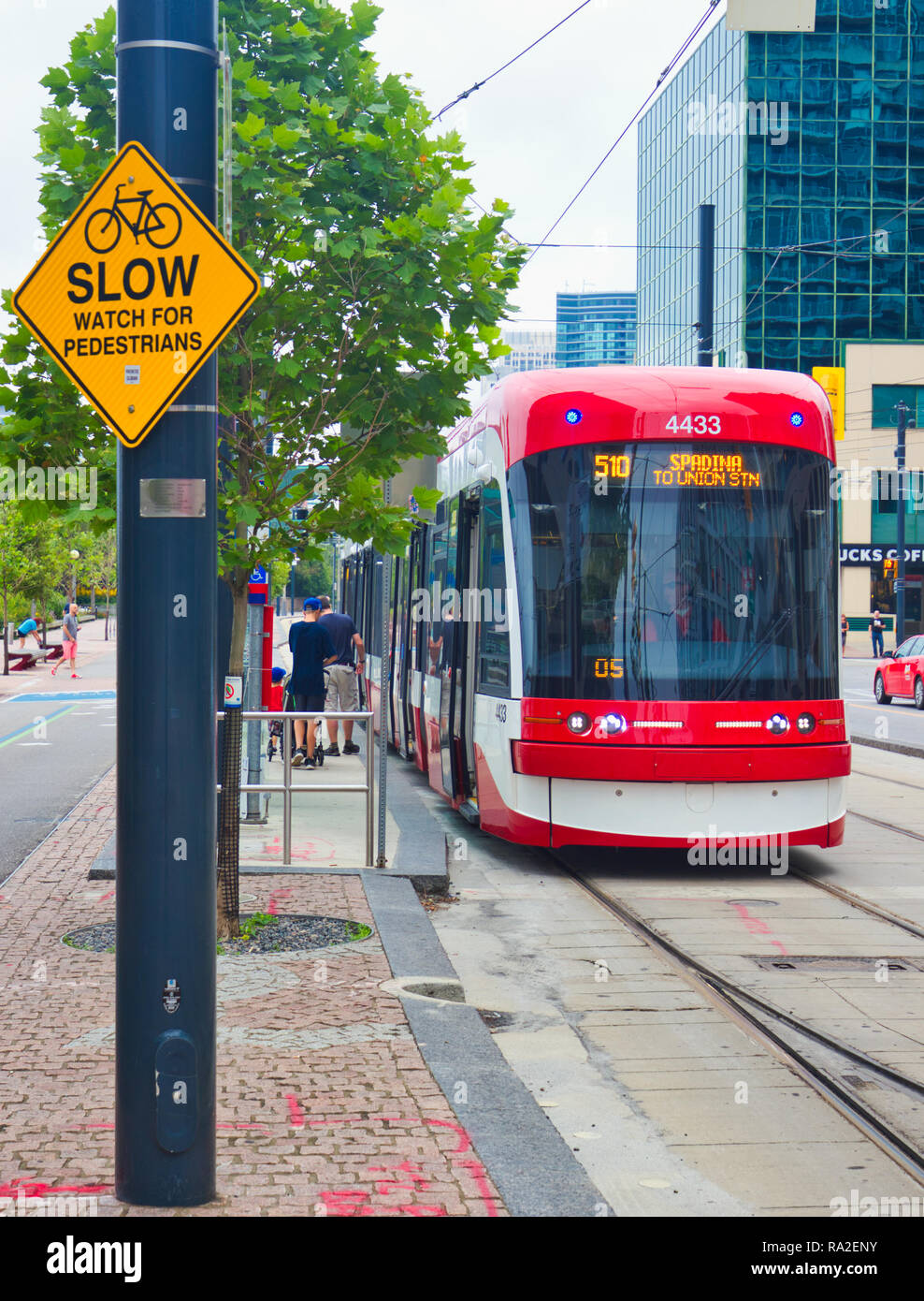 Toronto transit commission sign hi-res stock photography and images - Alamy