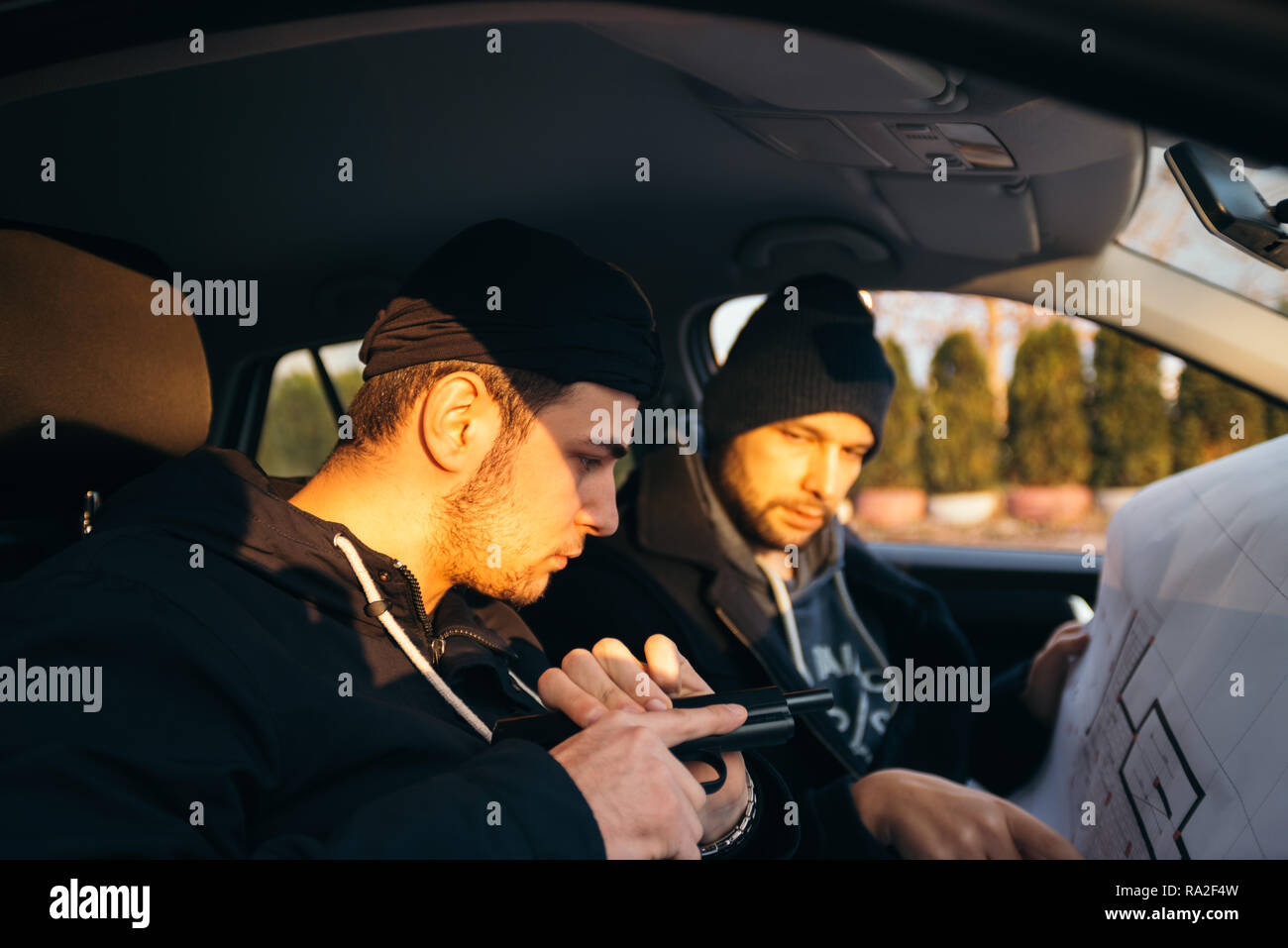 Blueprint for robbery hi-res stock photography and images - Alamy