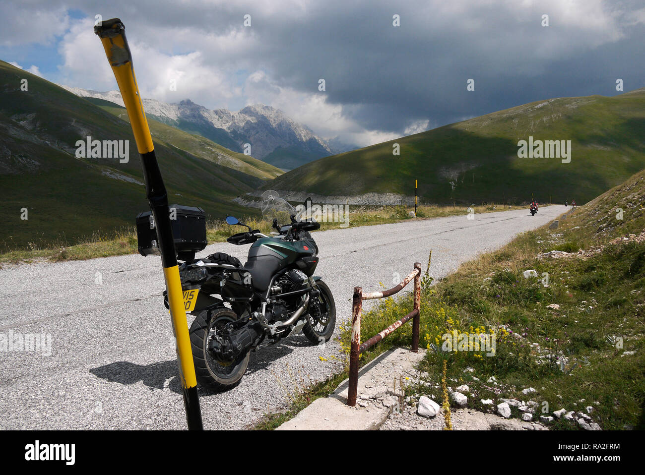 Adventure motorcycle hi-res stock photography and images - Alamy