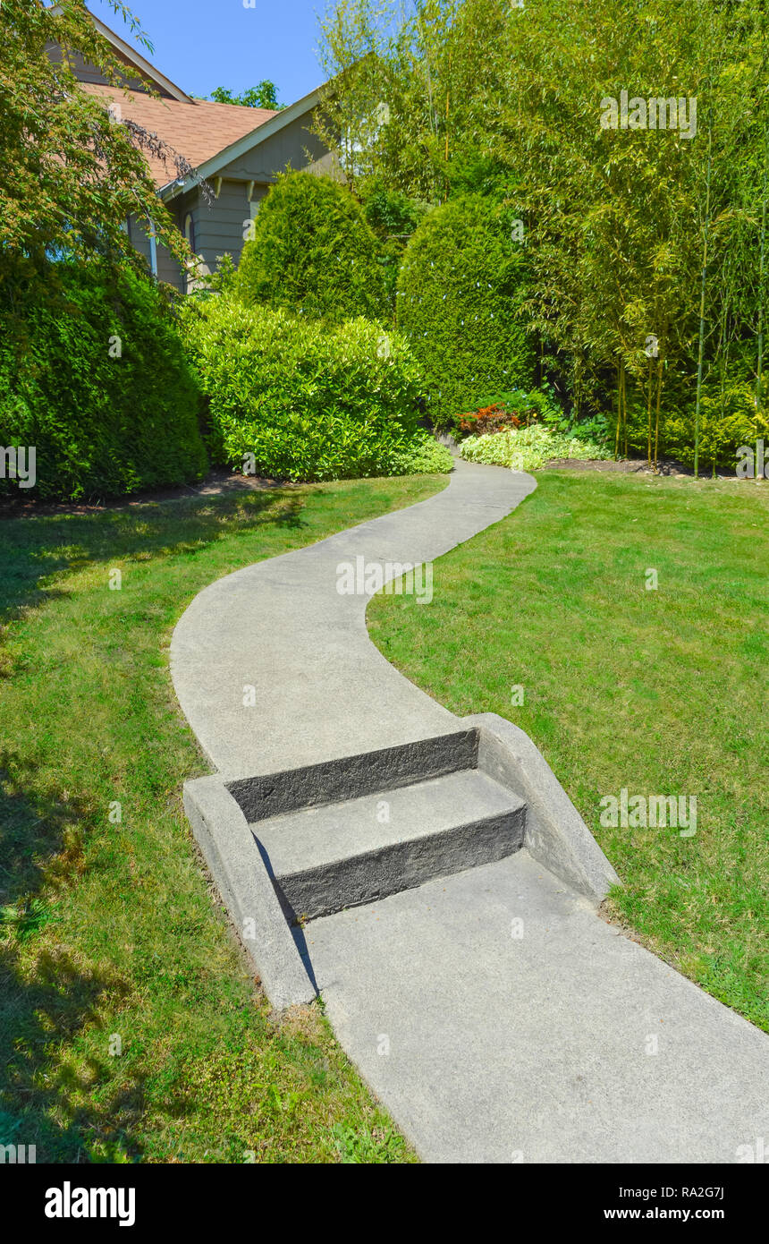 Leading Steps Concrete Walkways