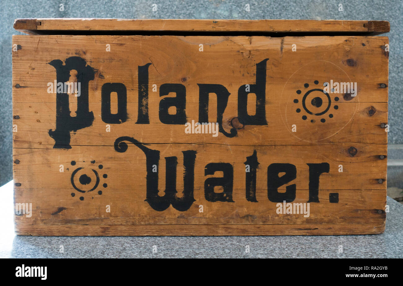 Poland Spring museum and environmental education center Maine Stock ...