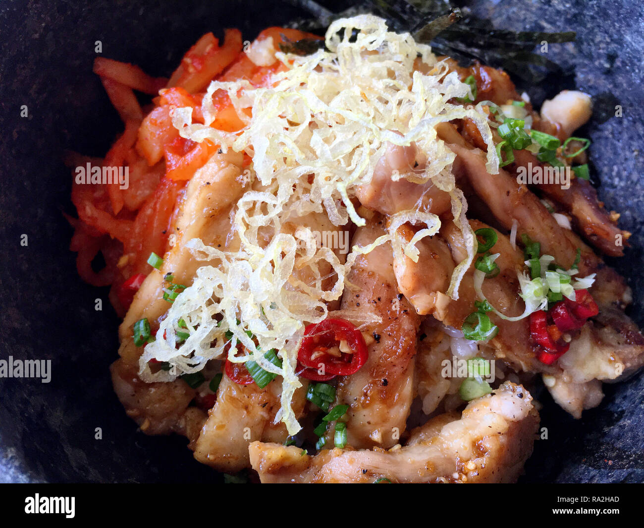 Photo of Korean lunch set Stock Photo - Alamy