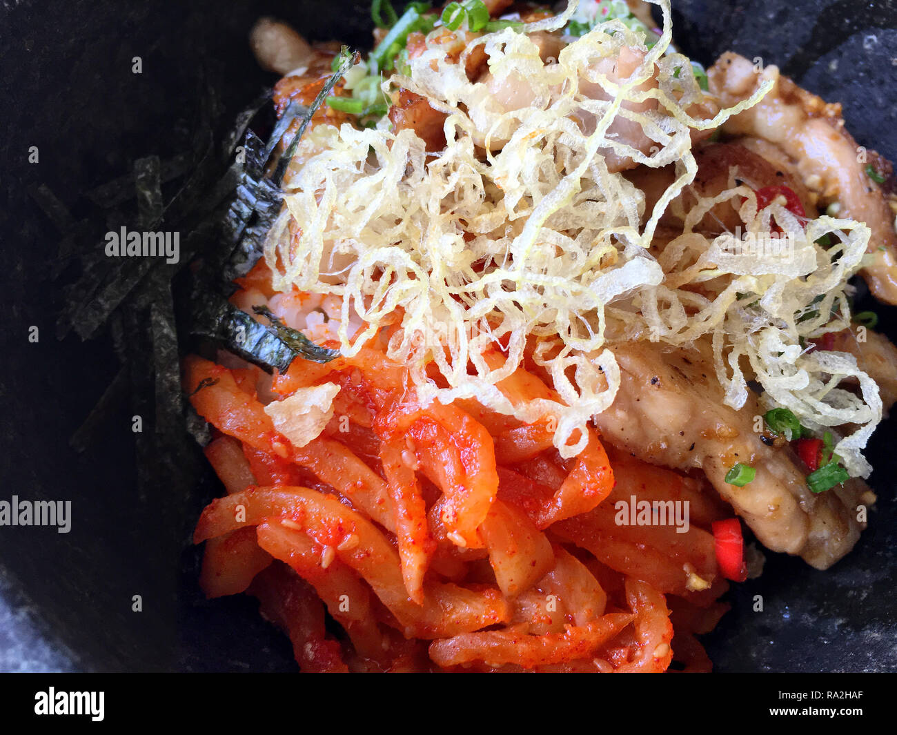 Photo of Korean lunch set Stock Photo - Alamy