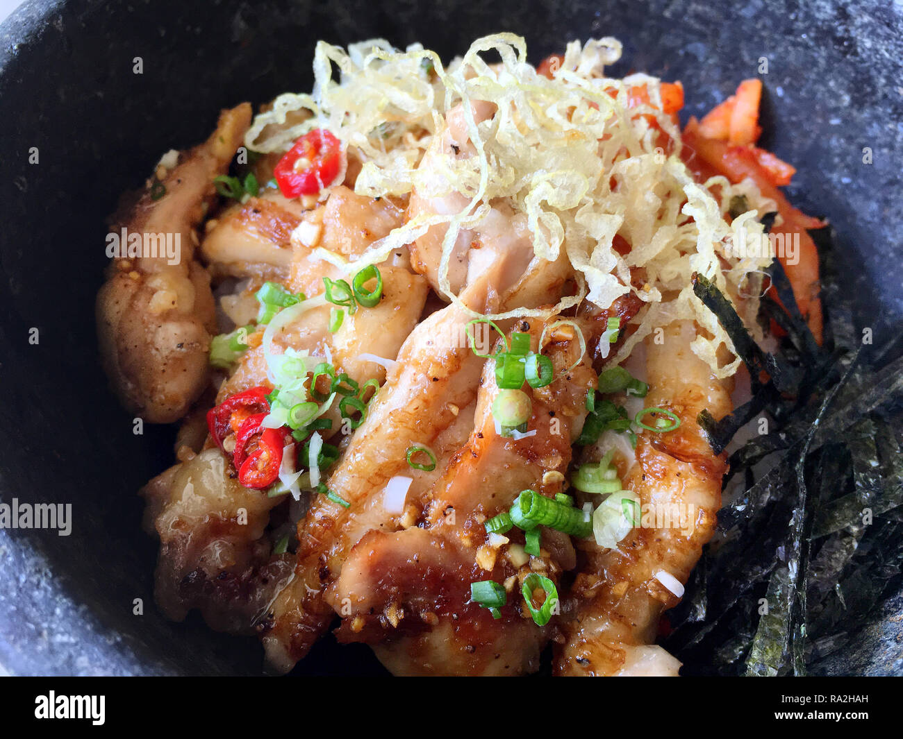 Photo of Korean lunch set Stock Photo - Alamy