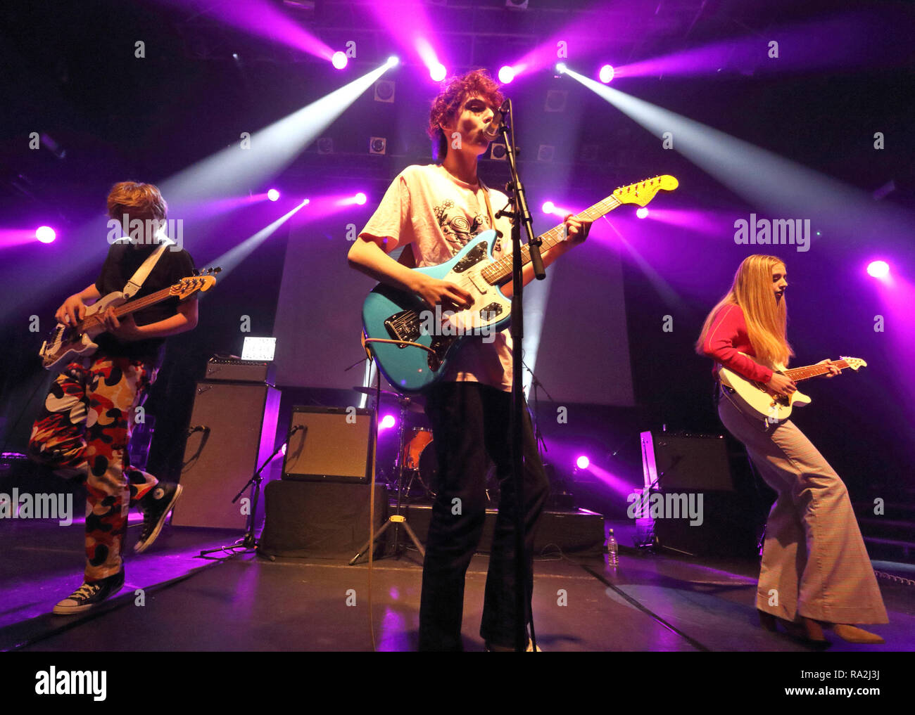 Calpurnia, fronted by 'Stranger Things' actor Finn Wolfhard, perform a ...