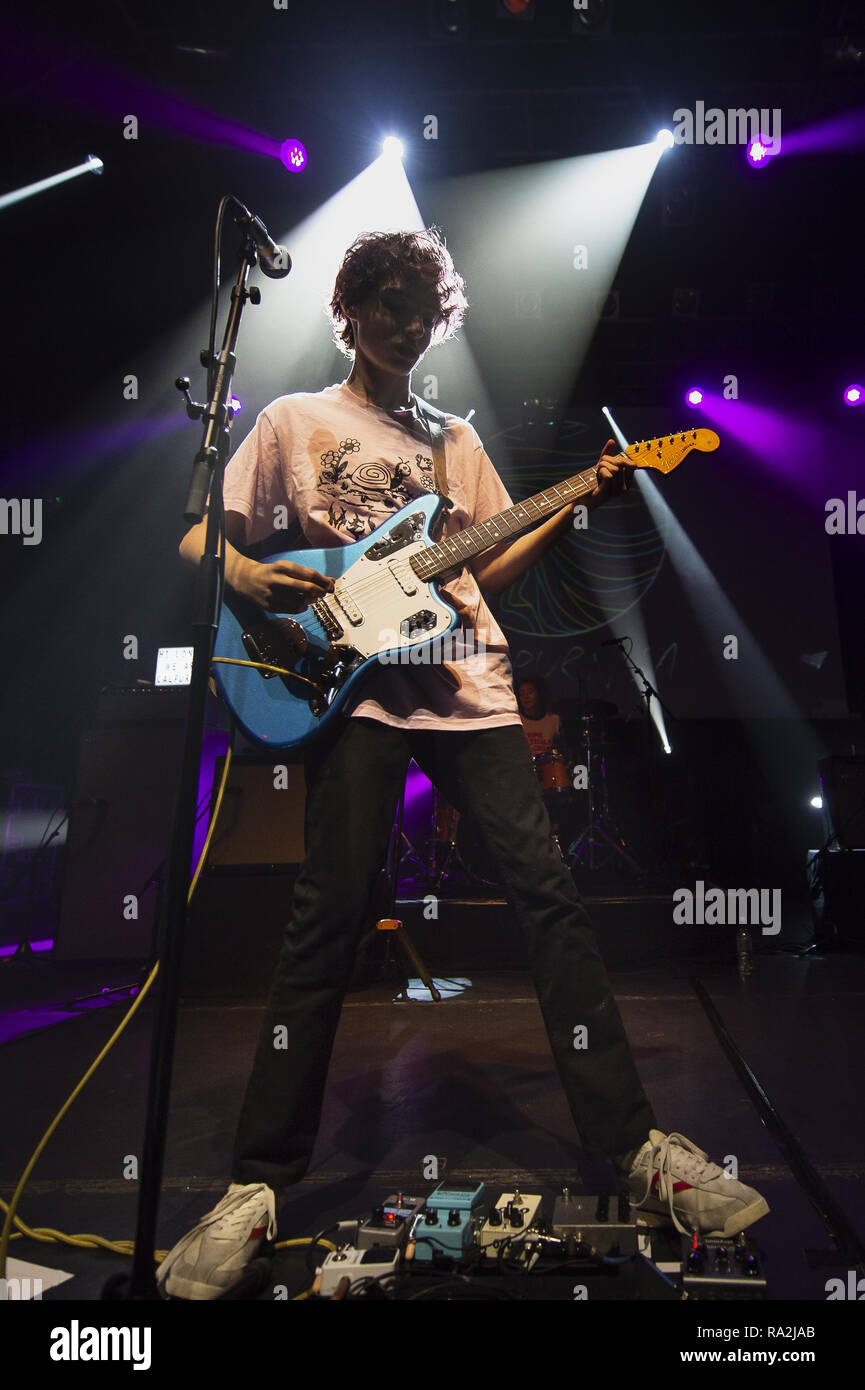 Calpurnia, fronted by 'Stranger Things' actor Finn Wolfhard, perform a ...