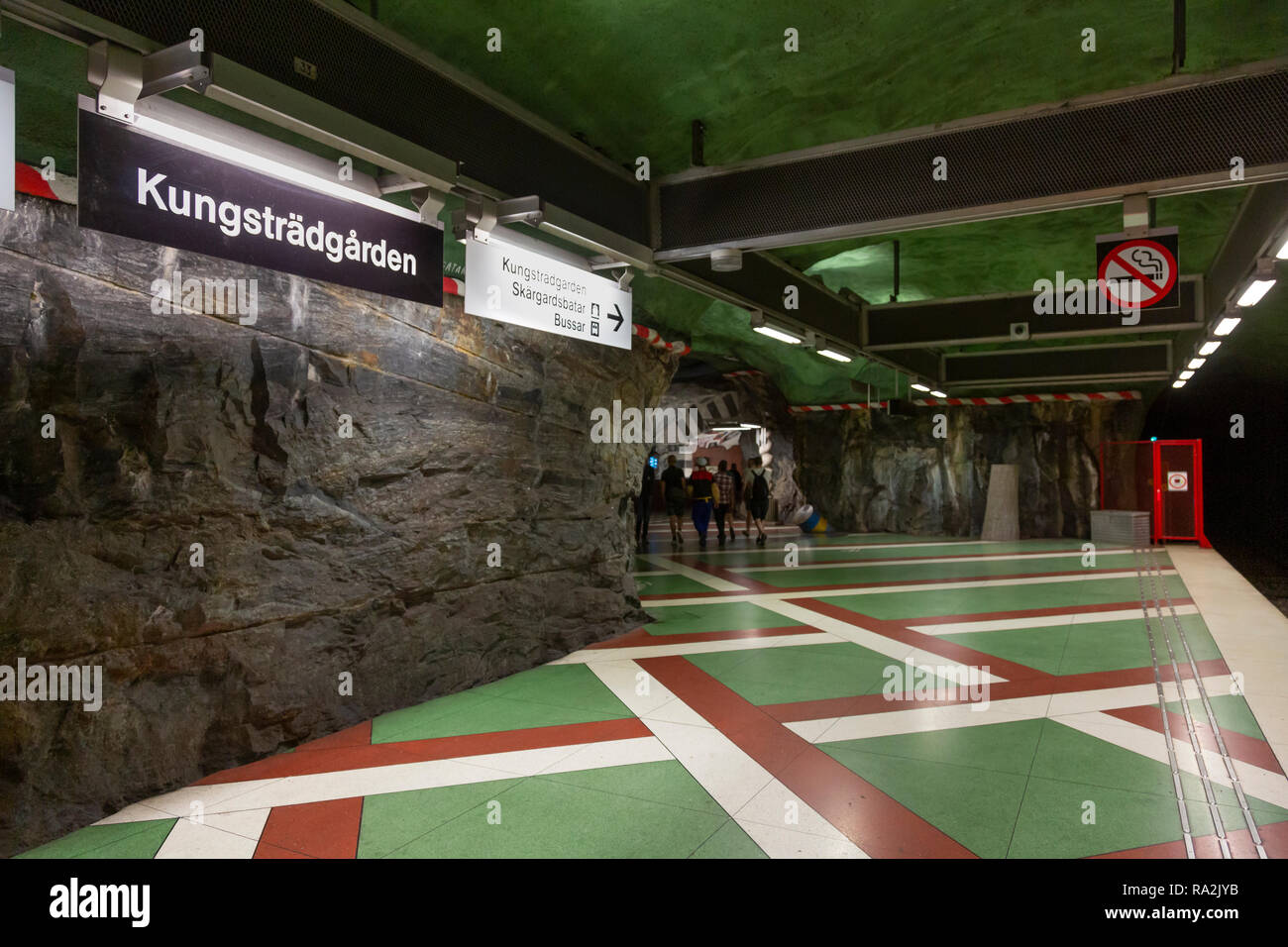 Subway station stockholm sweden hi-res stock photography and images - Alamy