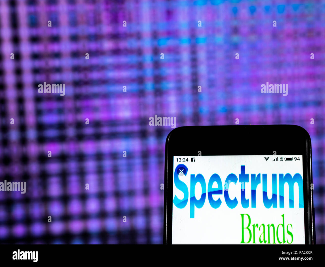 Spectrum brands hi-res stock photography and images - Alamy