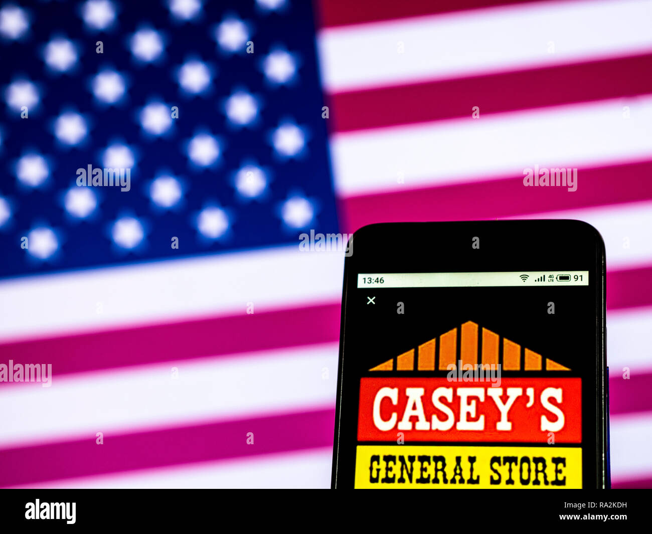 Caseys general store logo hi-res stock photography and images - Alamy
