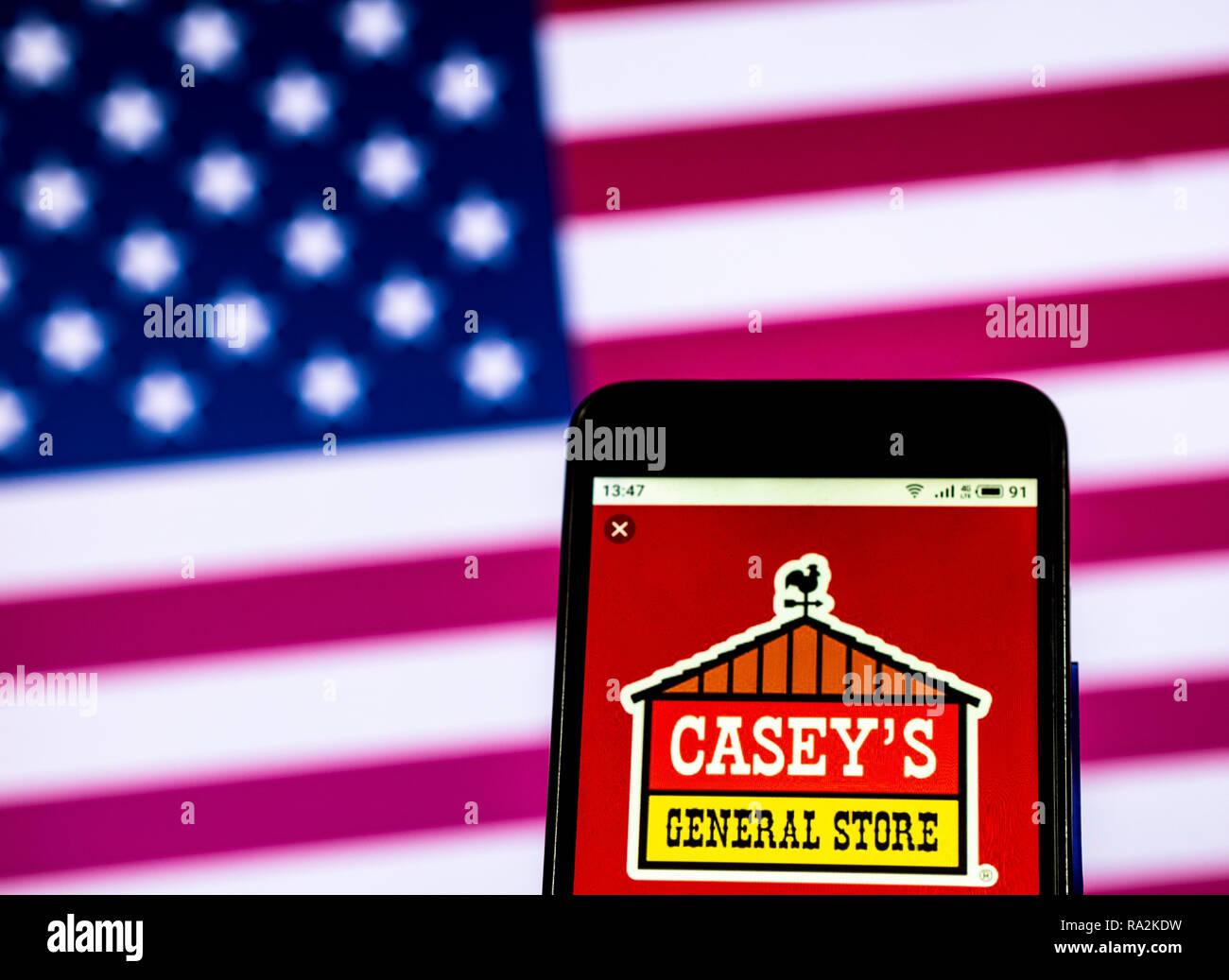 Caseys general store logo hi-res stock photography and images - Alamy