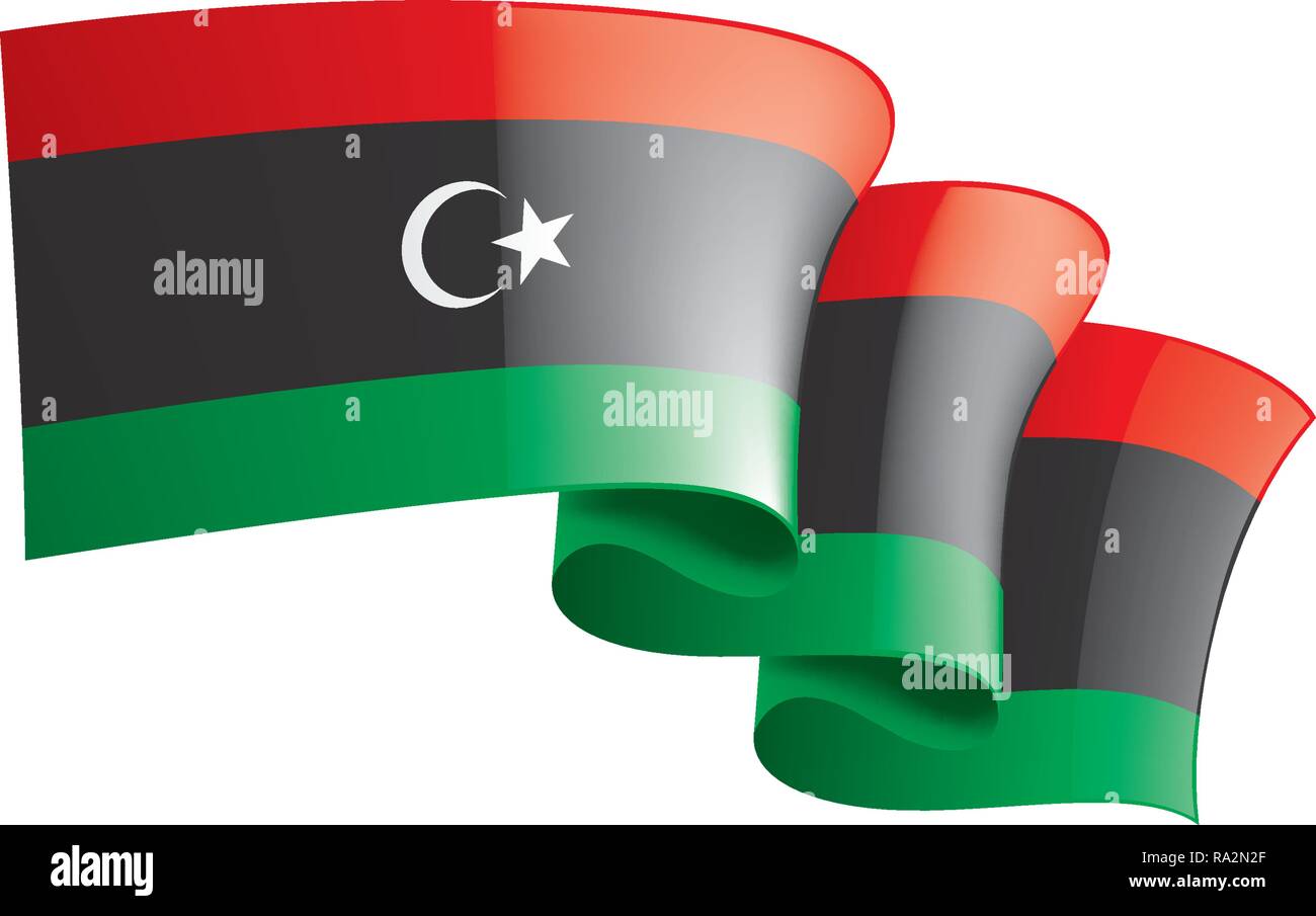 Libya flag hi-res stock photography and images - Alamy
