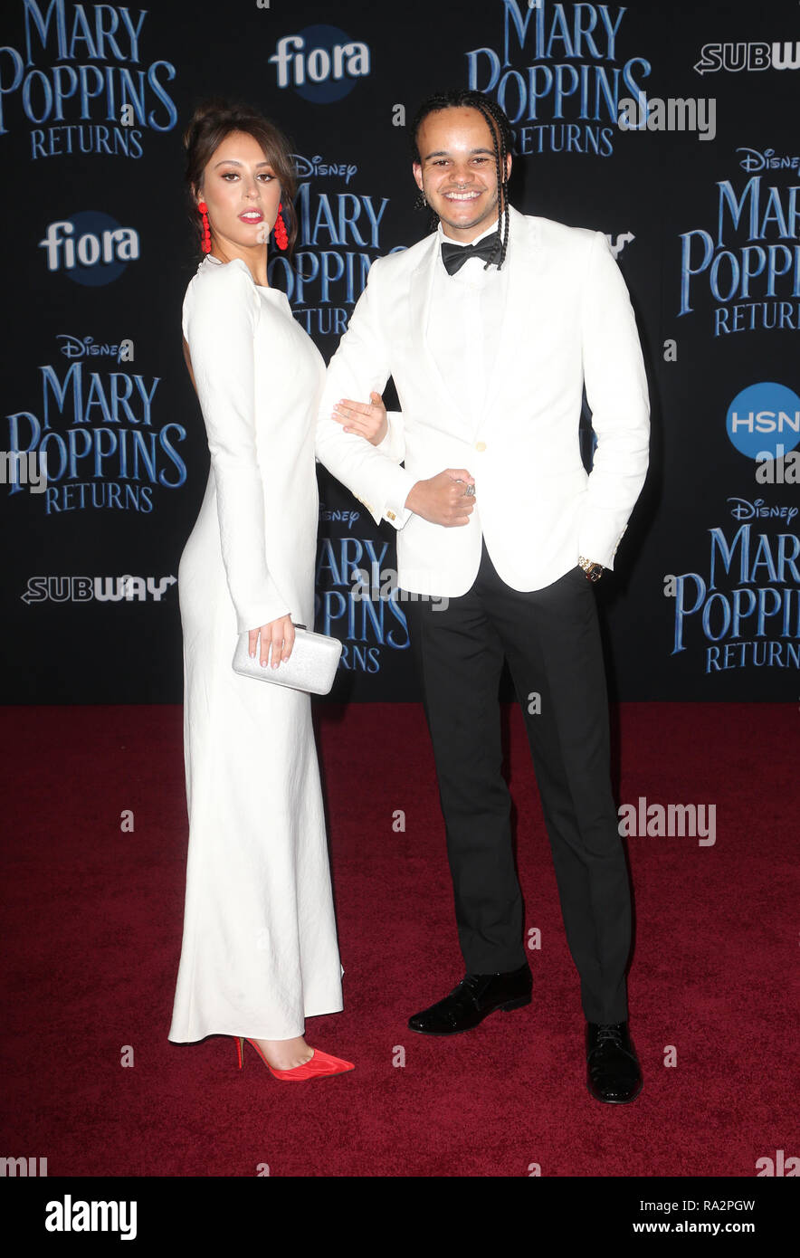 Disney's 'Mary Poppins Returns' World Premiere Featuring: Tarik ...