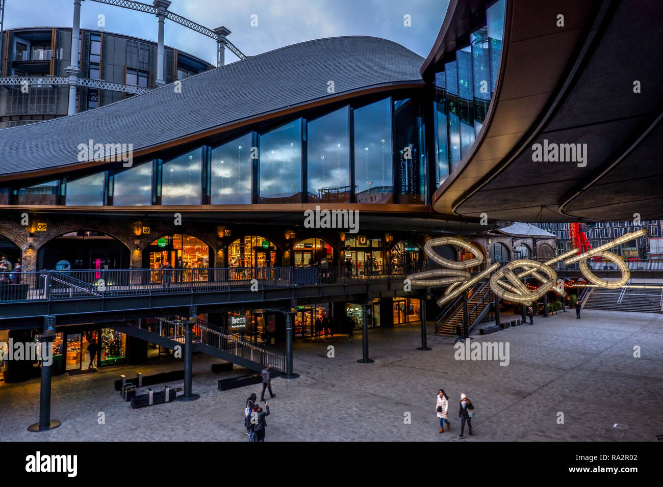 Coal drops Yard, a new shopping quarter made form converted Victorian ...