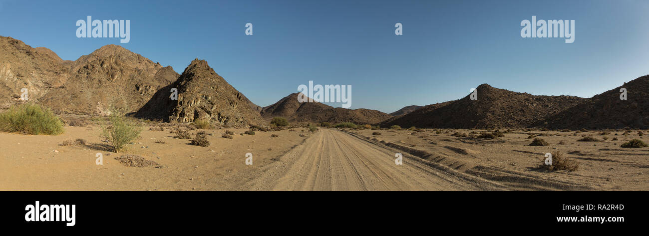 180 degrees, five photos brought to one image, Richtersveld ...