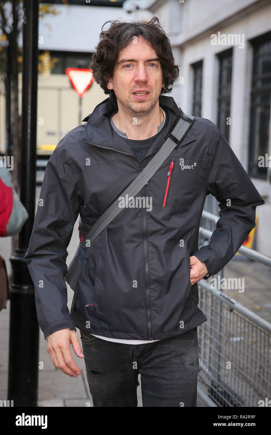 Snow Patrol Gary Lightbody visiting BBC Radio Two Studios to perform on ...
