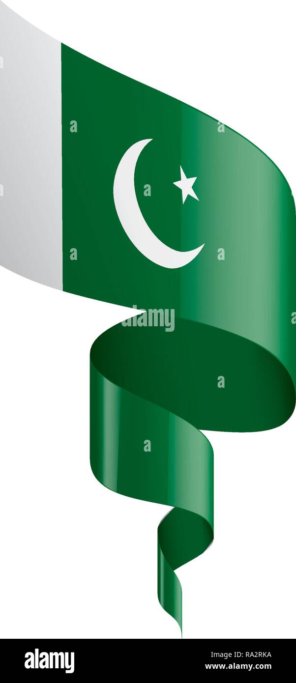 Waving flag pakistan on Stock Vector Images - Alamy