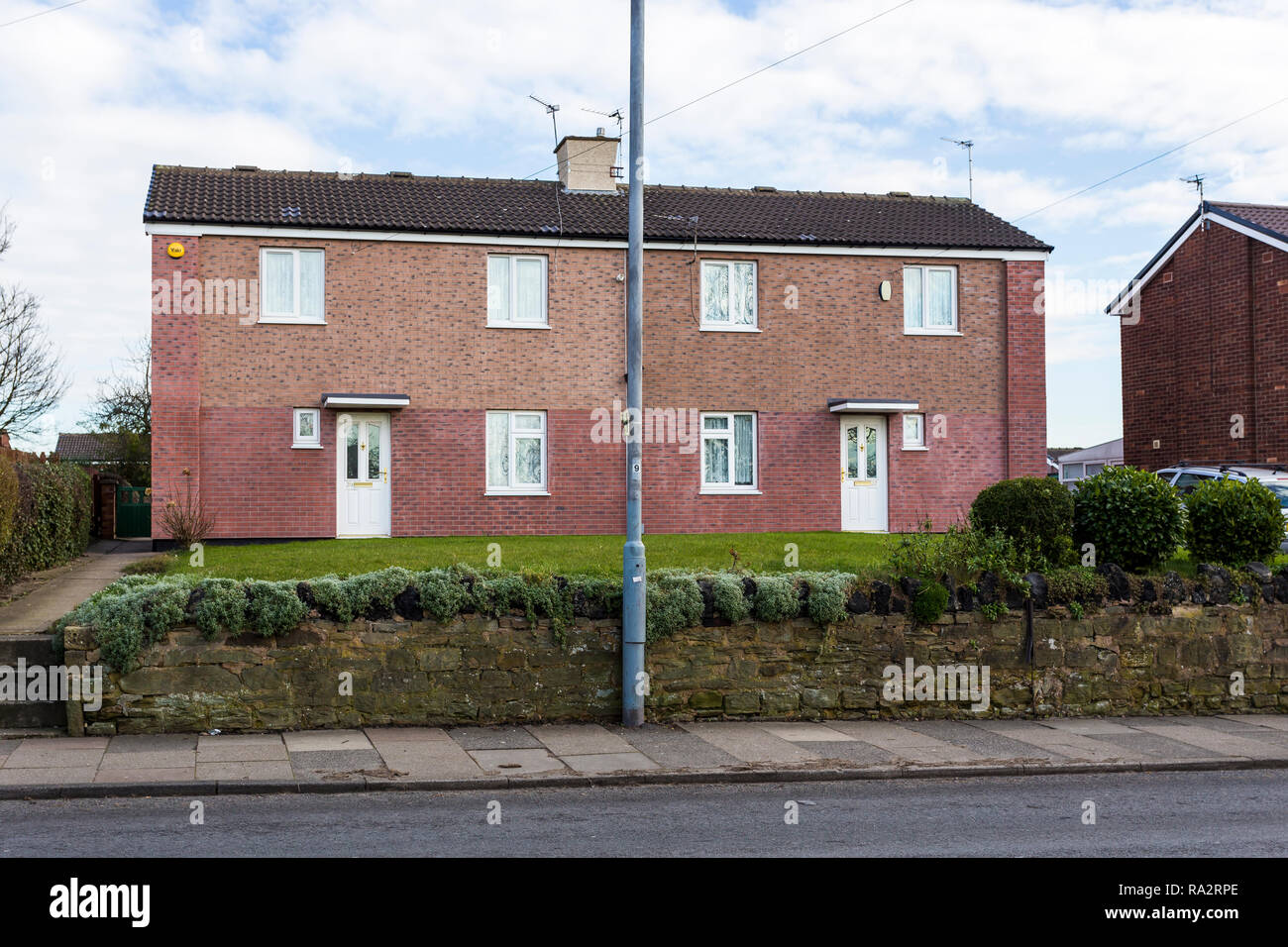 Brick slip cladding hi-res stock photography and images - Alamy