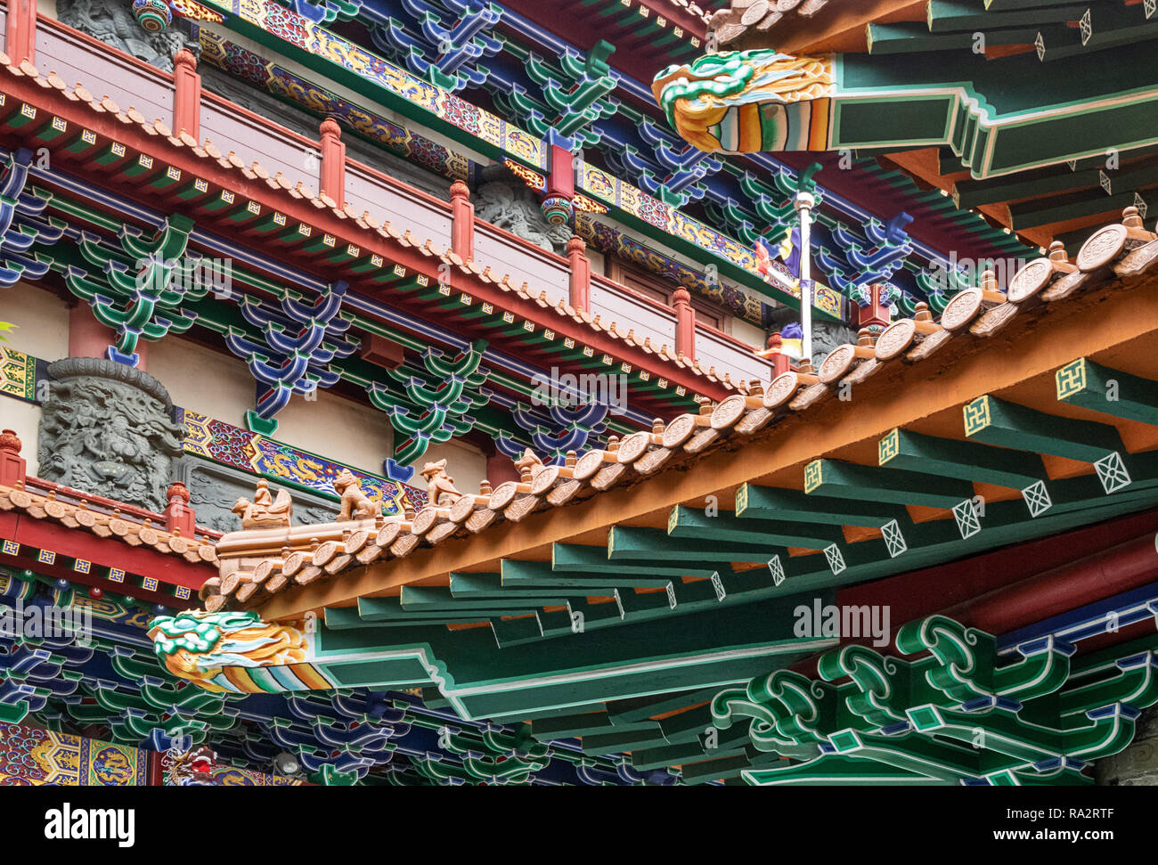 Po LIn Monastery Lantau Island, Hong Kong Stock Photo - Alamy