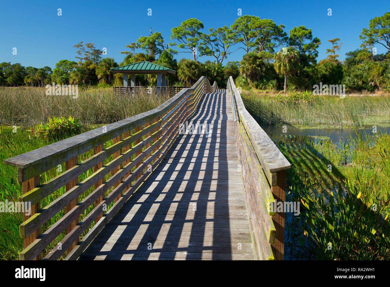 Winding boardwalk hi-res stock photography and images - Alamy