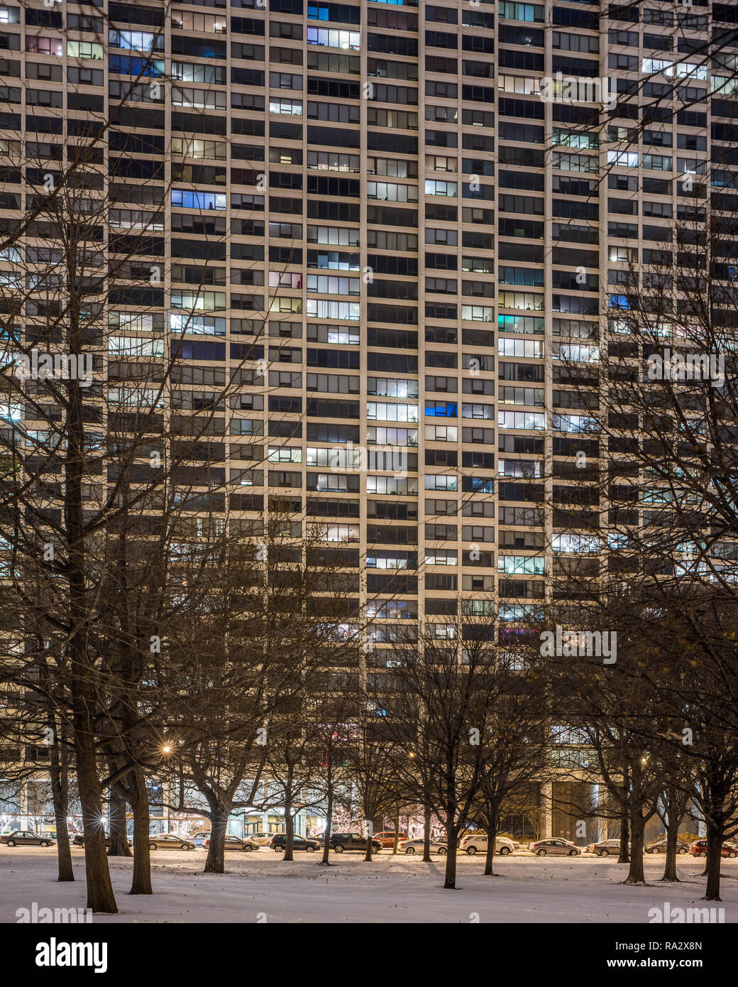 Commonwealth Plaza high rise residential building designed by Mies van ...